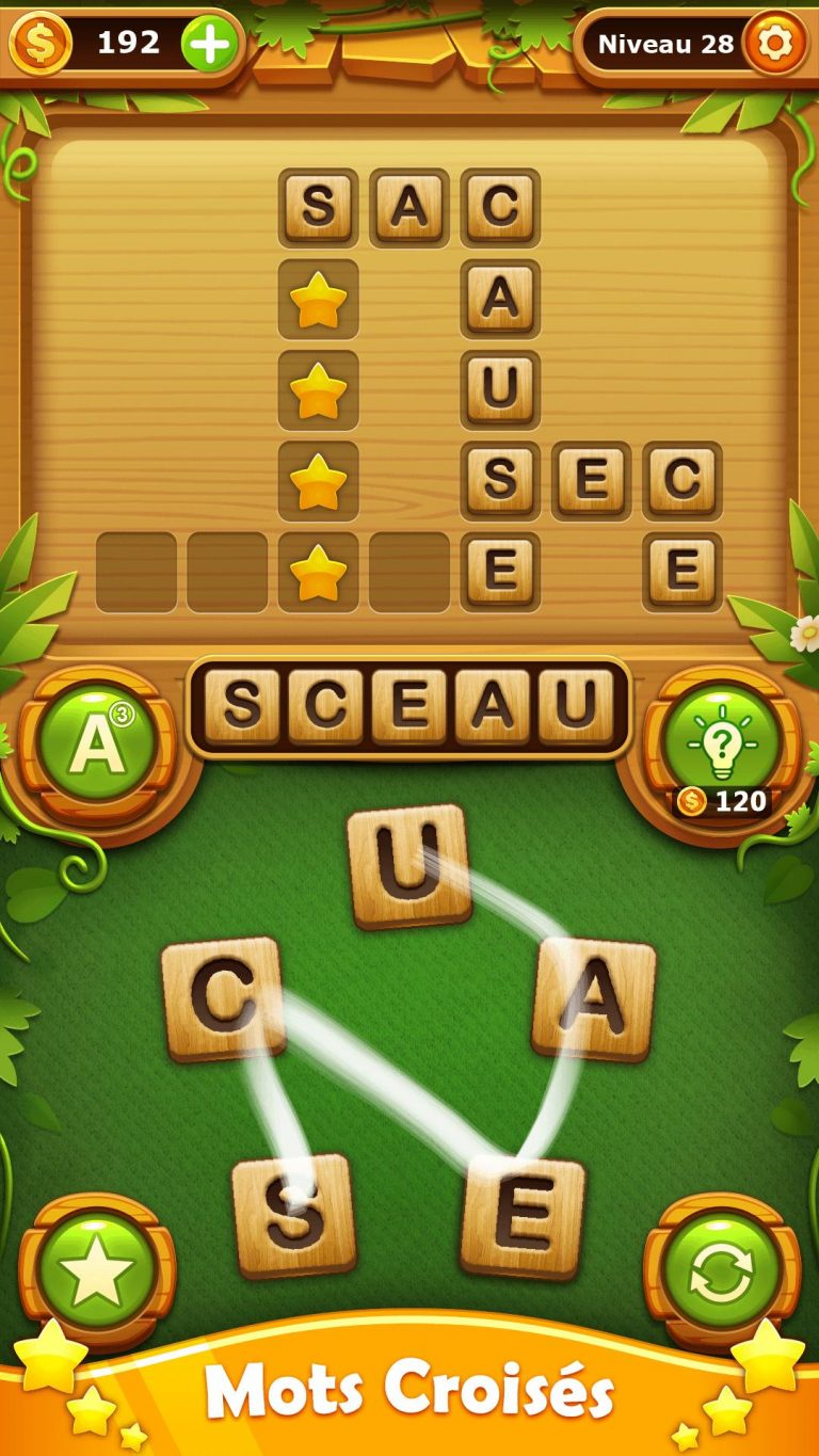Mots Croisés - Jeux De Mots En Français Pour Android tout Jeux De ...