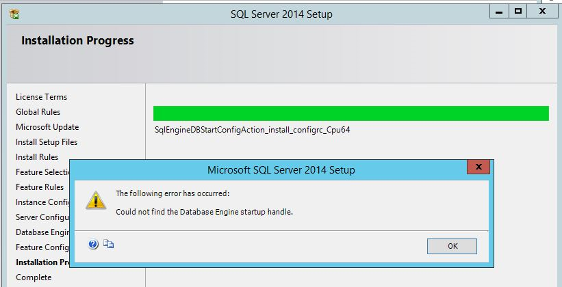 Sql Server - Could Not Find The Database Engine Startup dedans Database ...